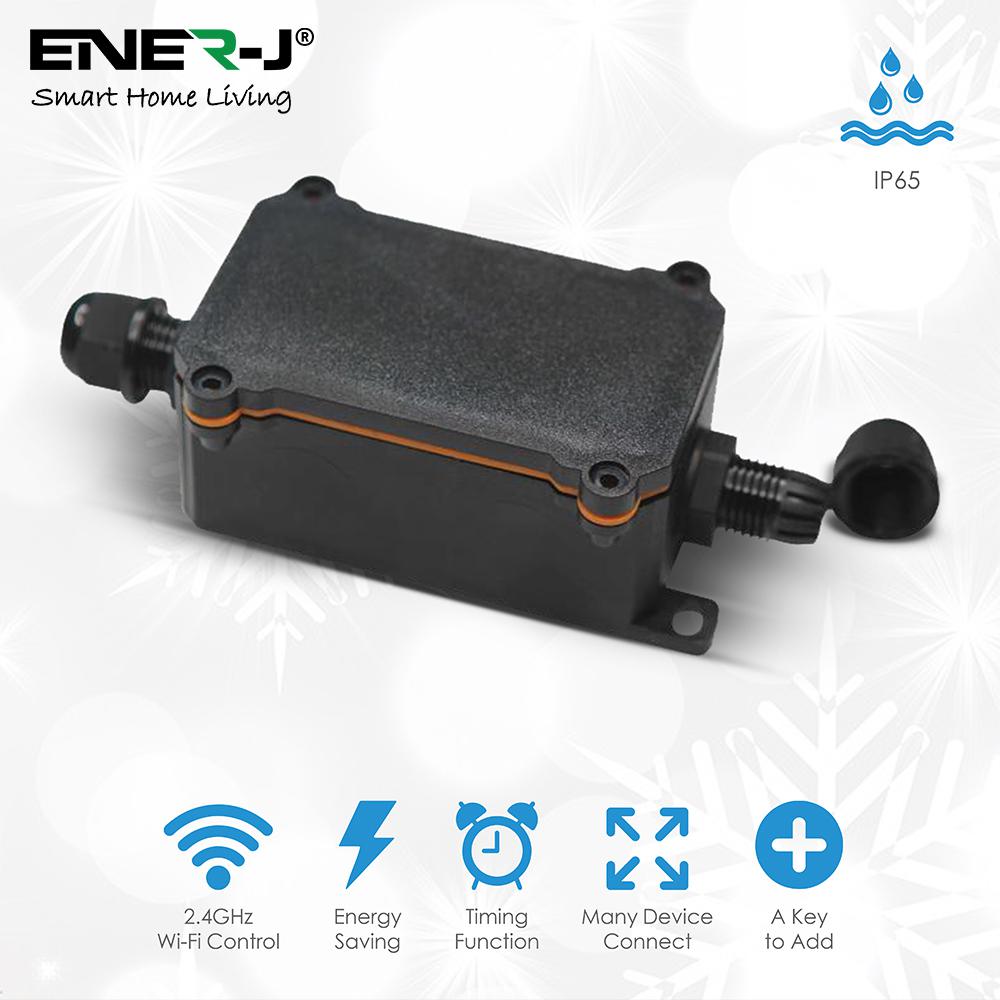 Smart Waterproof 16A Inline Switch IP65 | Ener-j