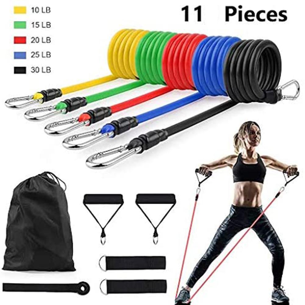 Resistance Band Kit (11pcs kit) | Ener-j